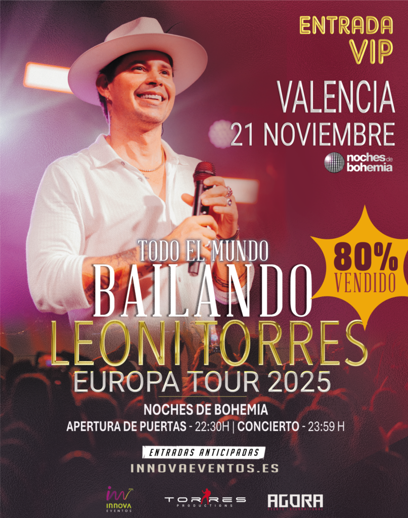 Conciertos Leoni Torres - innovaeventos.es